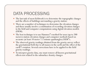Gravity Method | Geophysics | Geology | PDF