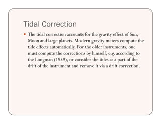 Gravity Method | Geophysics | Geology | PDF