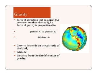 Gravity Method | Geophysics | Geology | PDF