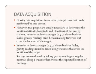 Gravity Method | Geophysics | Geology | PDF