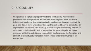 Electrical properties of rocks by Atharv Singh Department of Geology ...
