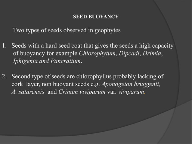 Geophytes of western ghats | PPTX | Gardening | Home & Garden