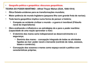 Aula de Geografia sobre Geopolítica Mundial | PPT