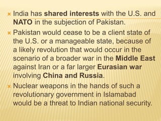 Geo political importance of pakistan and problems | PDF