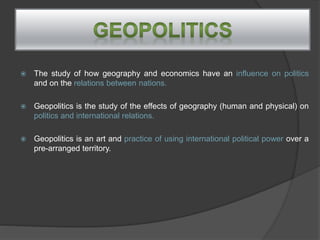 Geopolitical situation of bangladesh | PPTX