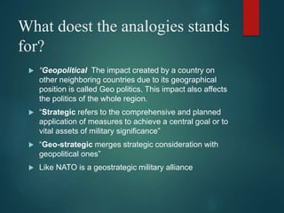 Geopolitical & Strategical Importance of Pakistan by Asad | PPTX