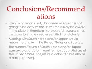 Geopolitics in Asia: American Influences in Japan and South Korea | PPTX