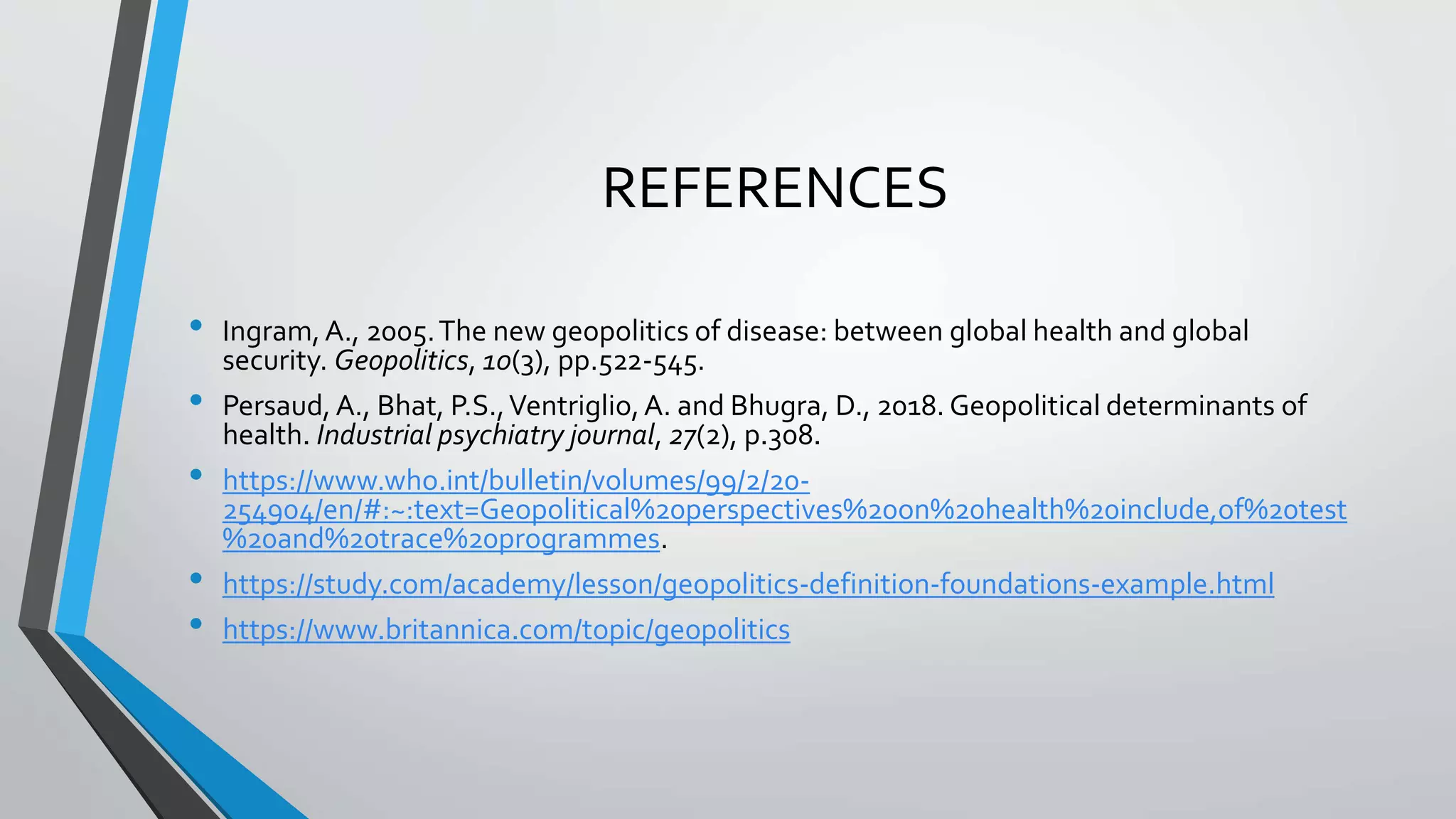 GEOPOLITICS AND HEALTH Anusree.pptx