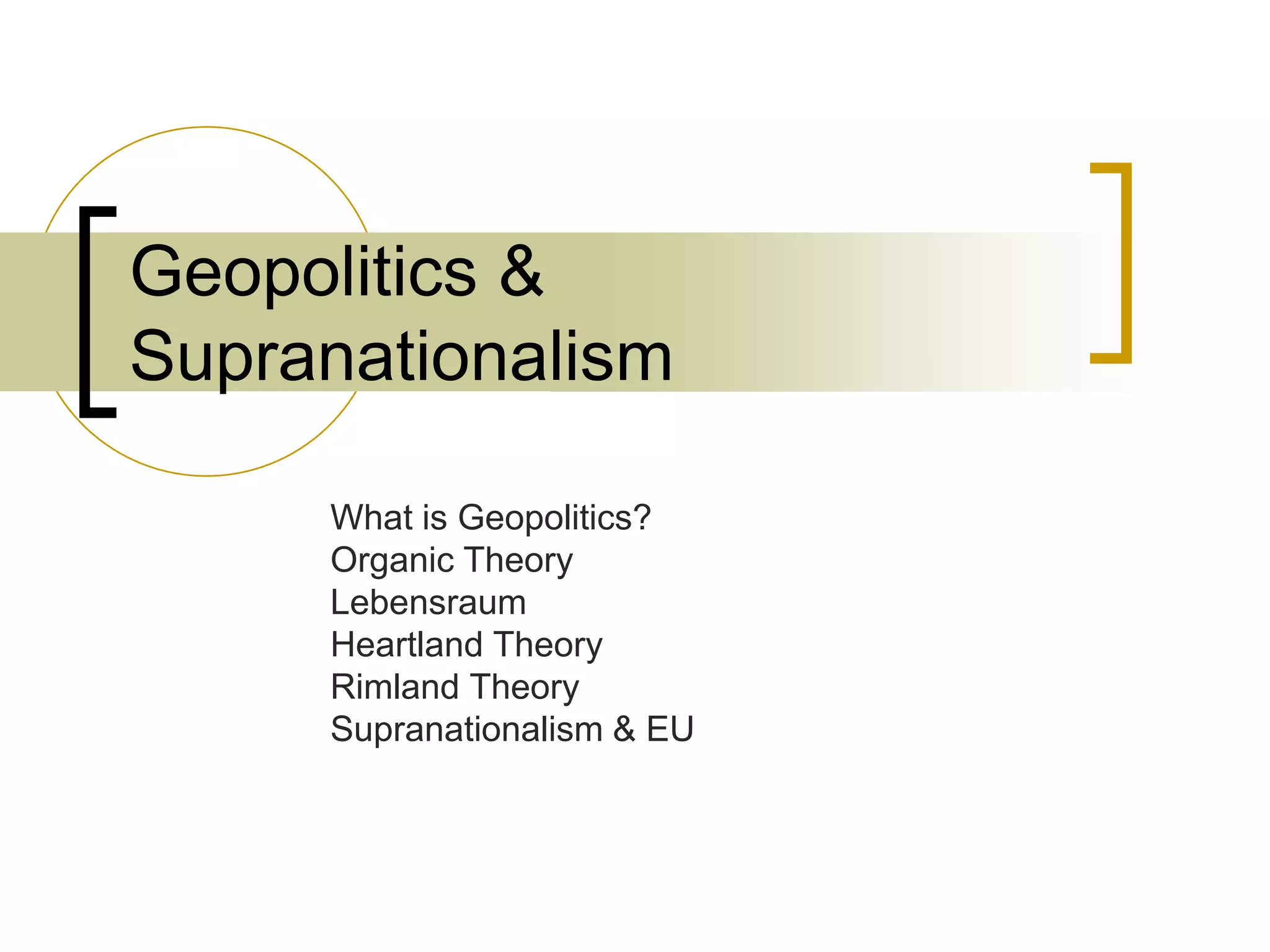 Geopolitics and Supranationalism.ppt