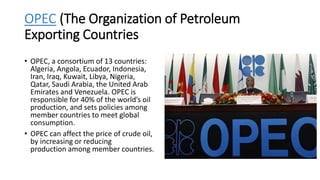 Geopolitics in oil and gas market | PPTX