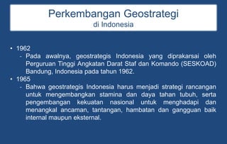 Geopolitik dan geostrategi | PPTX