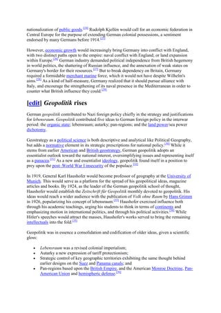 Geopolitik (germany) | DOCX | Europe Travel | Travel Locations