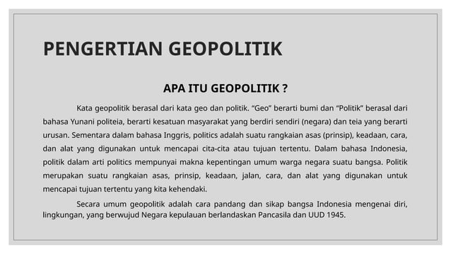 GEOPOLITIK INDONESIA DALAM WUJUD WAWASAN NUSANTARA.pptx