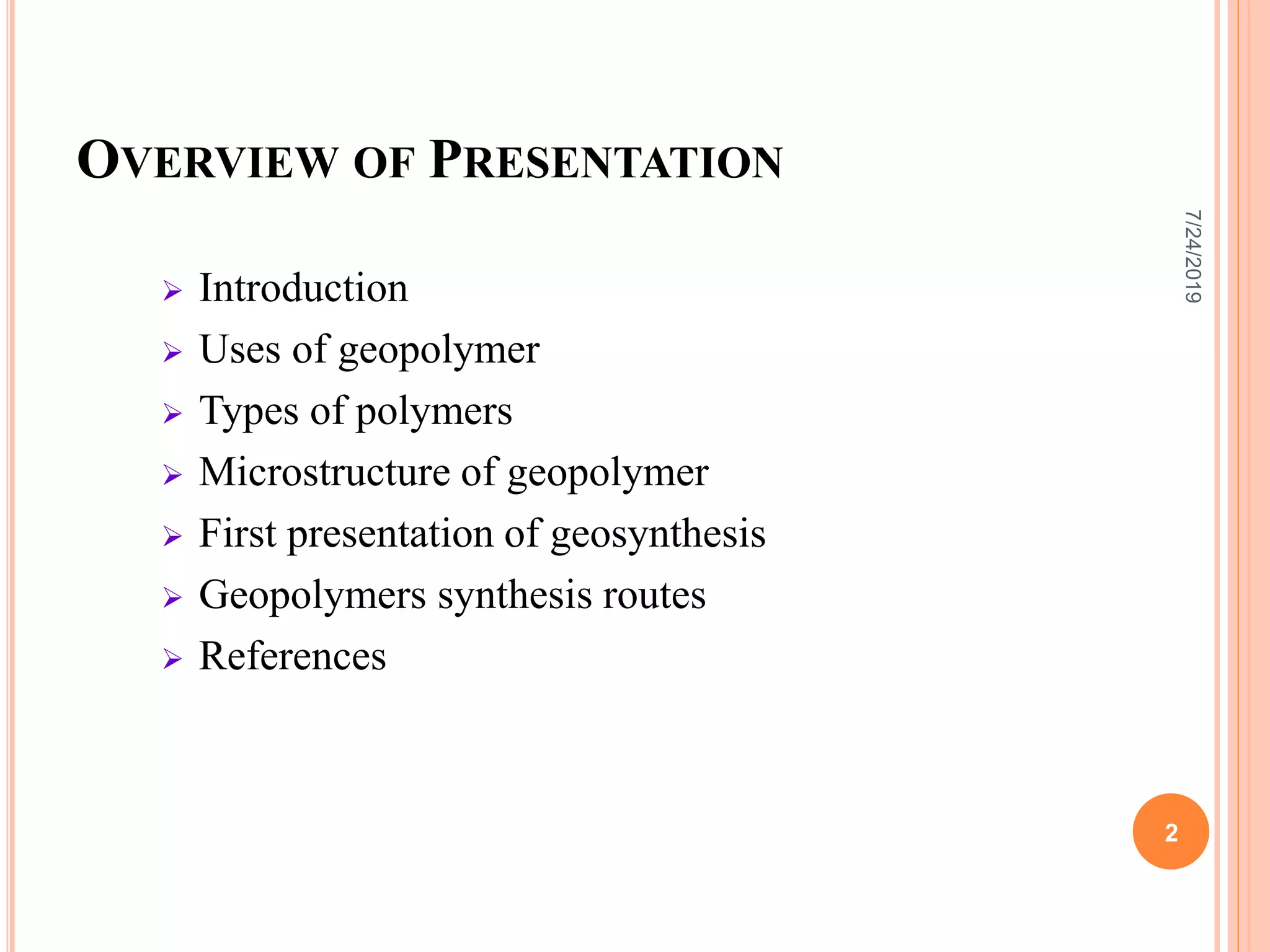 Geopolymer | PPTX