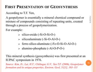 Geopolymer | PPTX