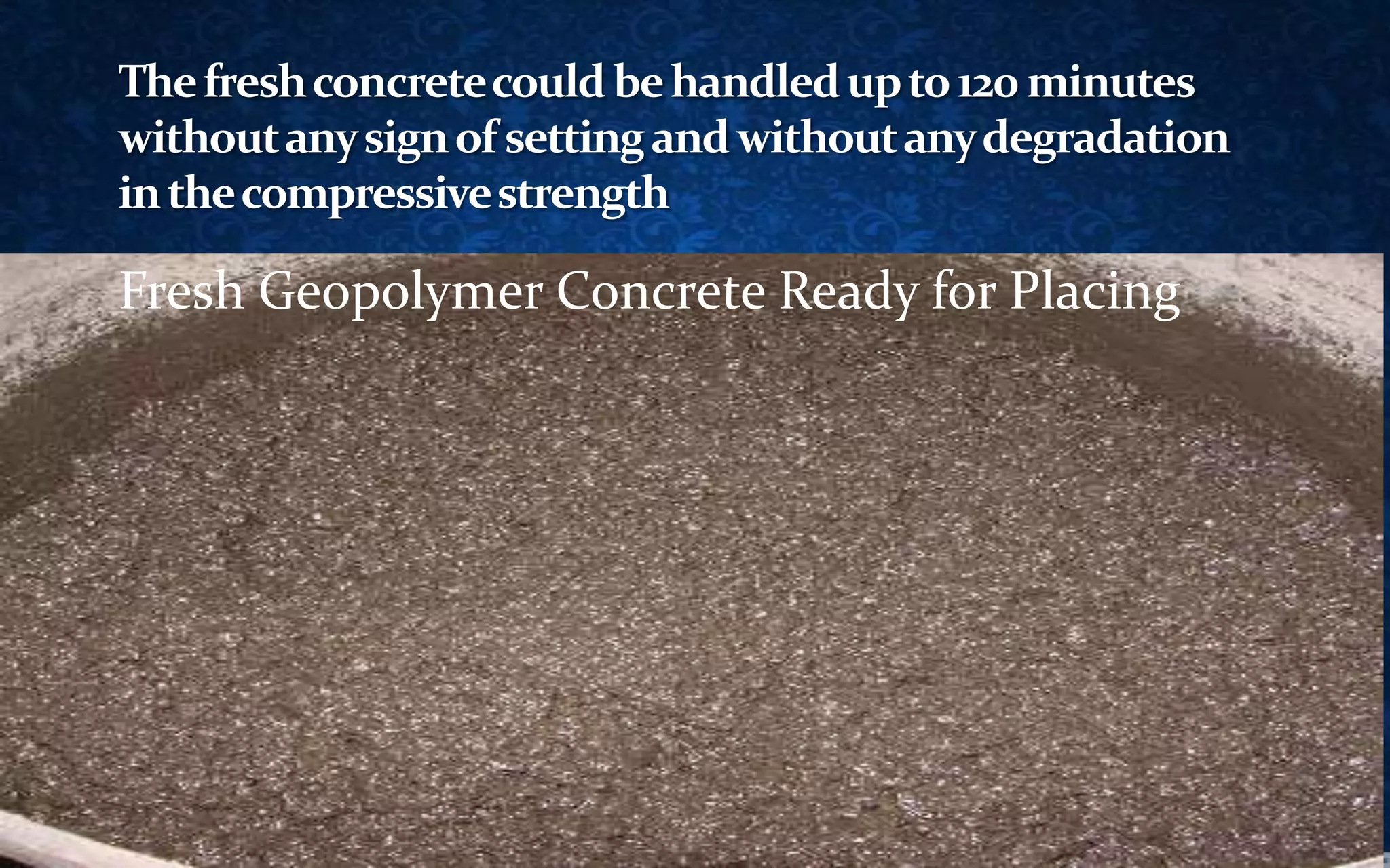Geopolymer concrete | PPTX