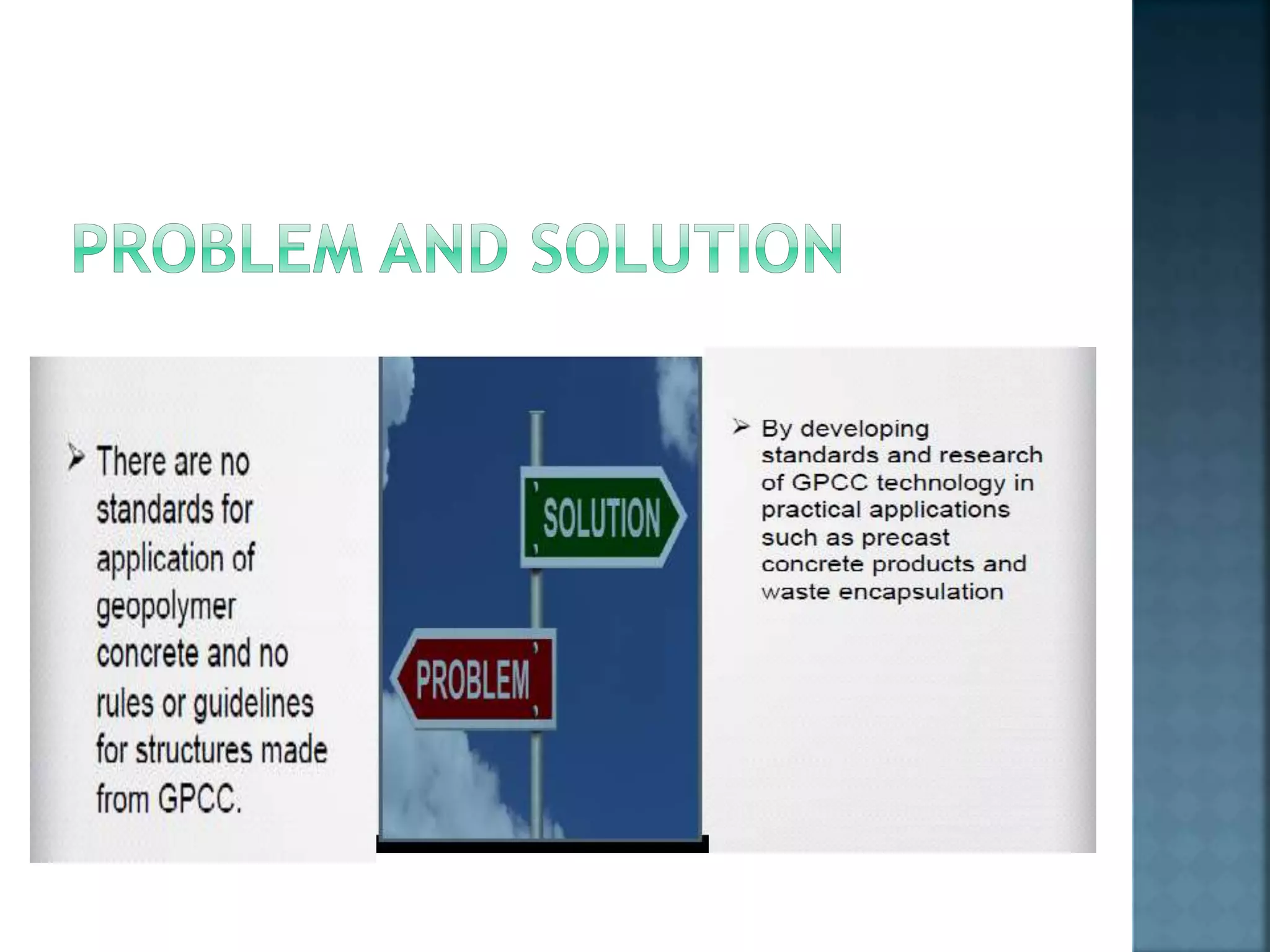 Basics of Geopolymer concrete | PPTX
