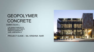 geopolymerconcrete-Introduction and .pptx