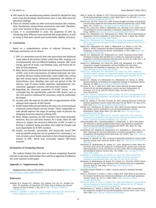 Geopolymer concrete as a cleaner construction material An overview on ...