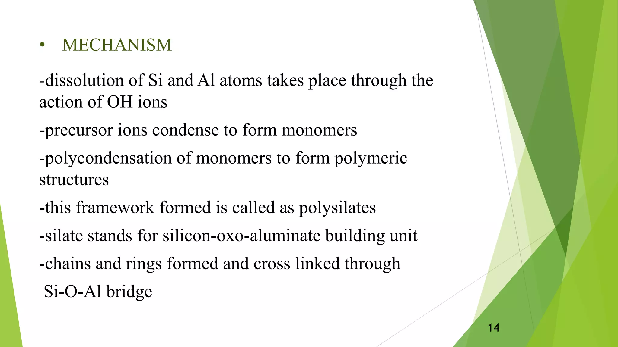 Geopolymer concrete ppt | PPTX