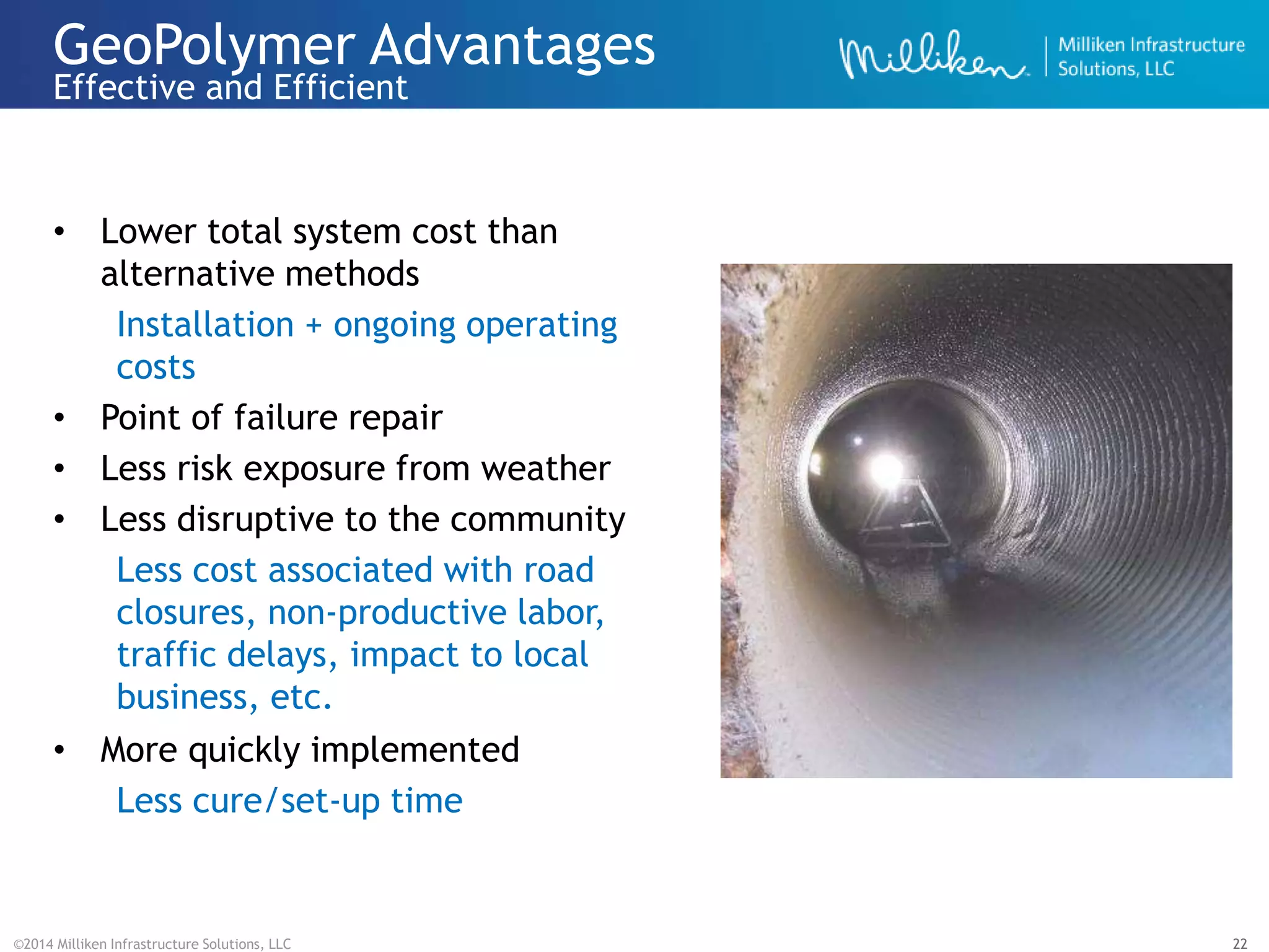 Structural Lining System from Milliken Infrastructure | PPT
