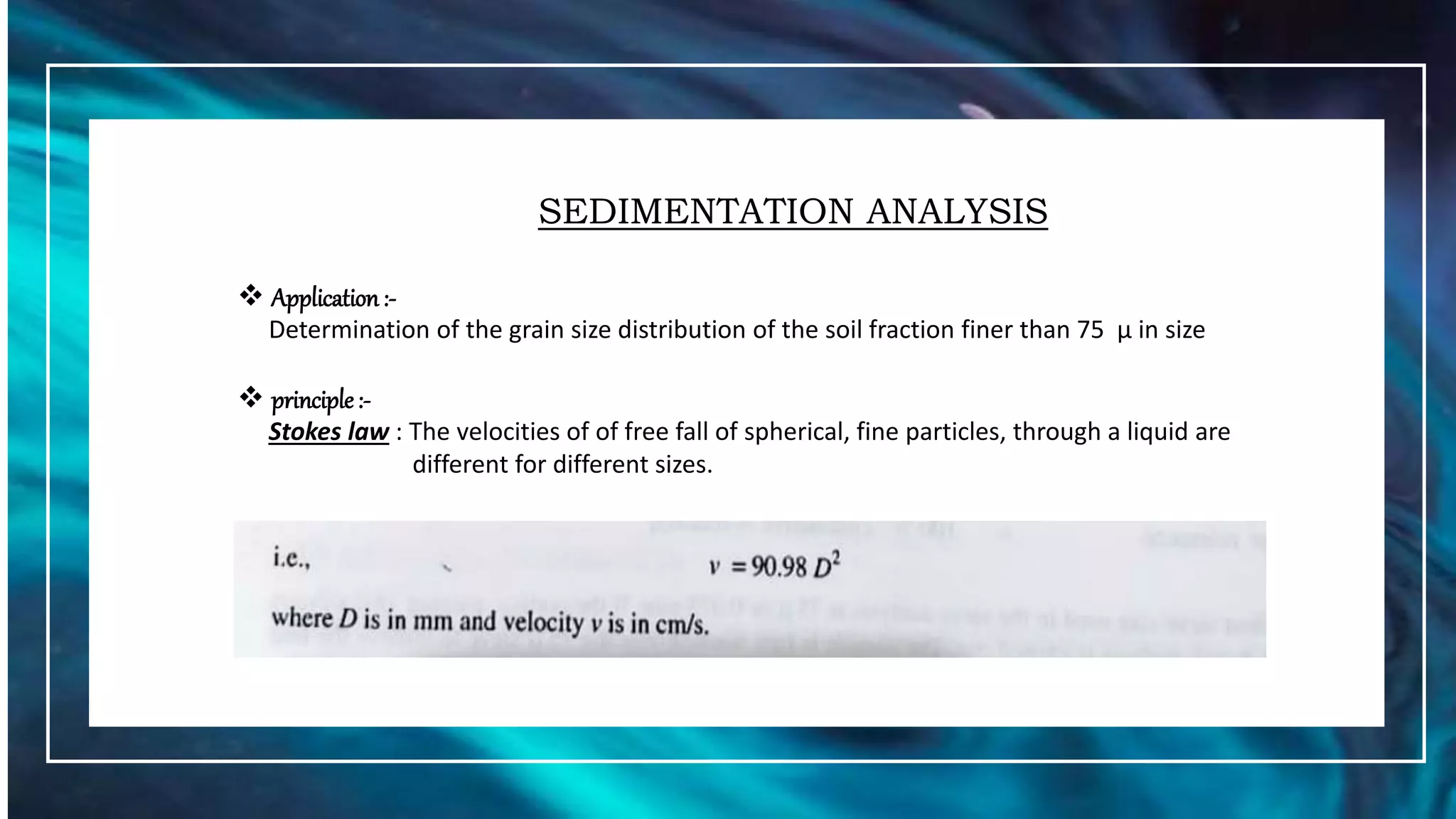 Particle size analysis hydrometer | PPTX | Geology | Science
