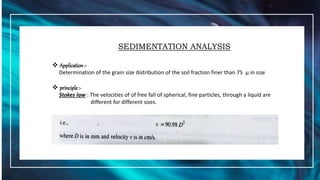 Particle size analysis hydrometer | PPTX | Geology | Science