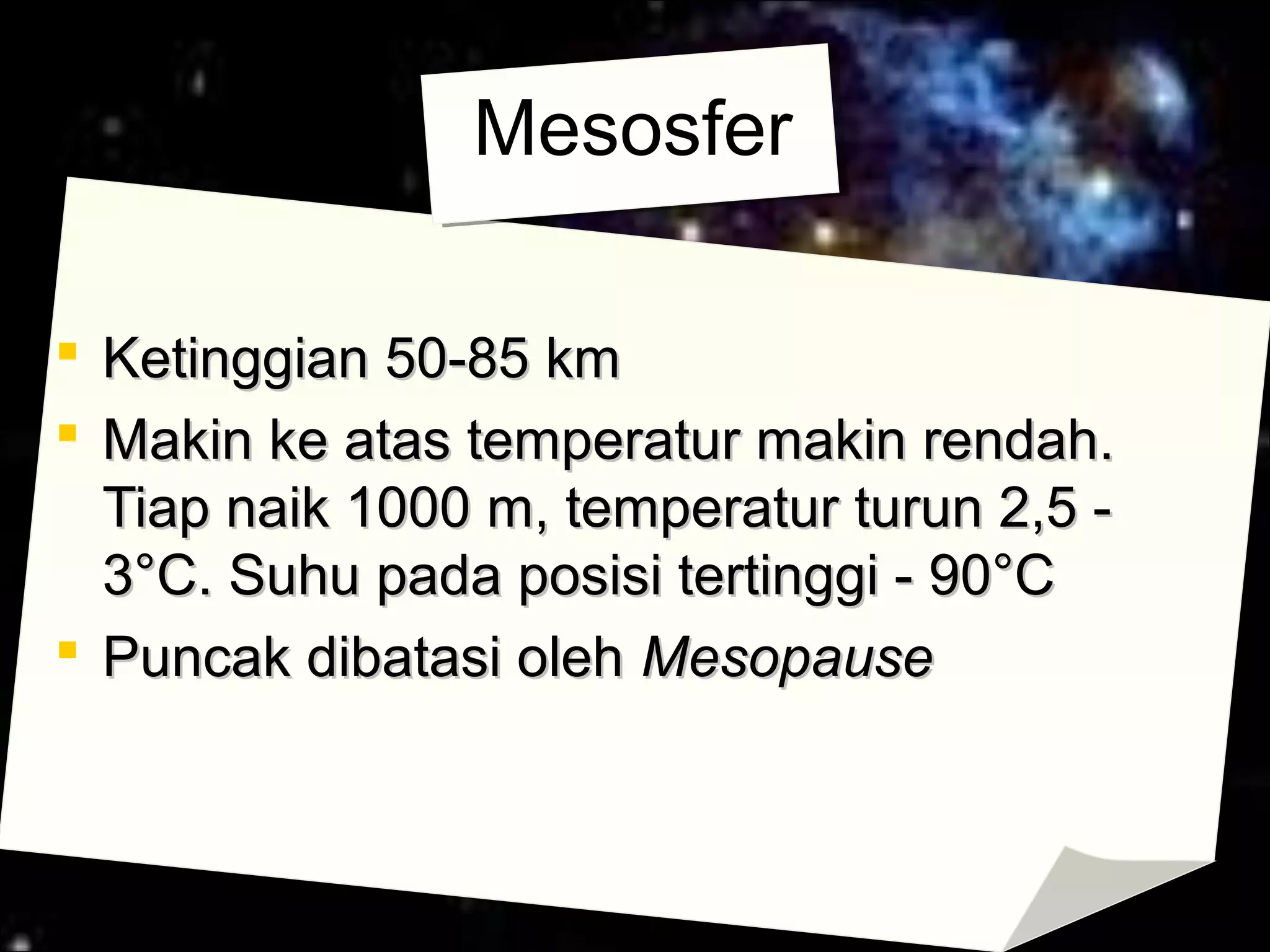 Geo ppt atmosfer | PPT