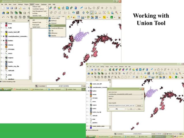 GEOPROCESSING IN QGIS | PPTX | Geography | Science