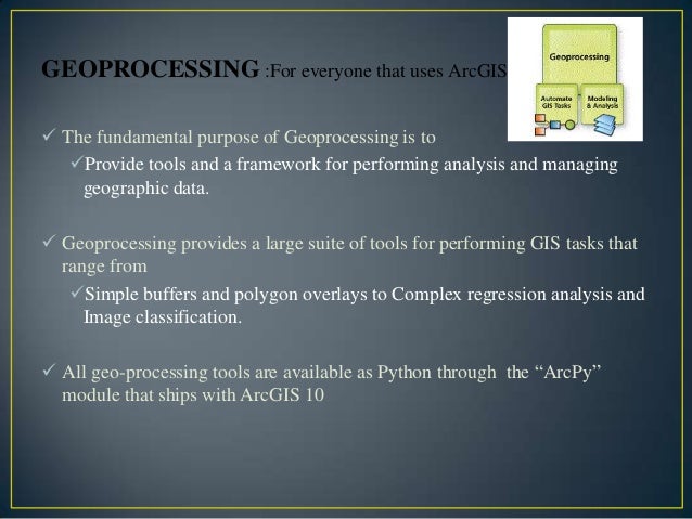 Geoprocessing(Building Your Own Tool) and Geostatistical Analysis(An… Geoprocessing(Building Your Own Tool) and Geostatistical Analysis(An…