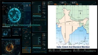 Geography project on india size and location | PPTX