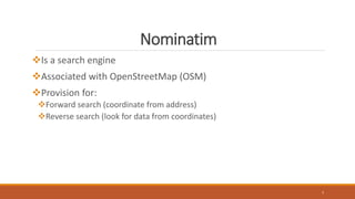Geopy module in python | PPTX | Web Development | Internet
