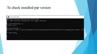 Geopy Module in Python | PPT