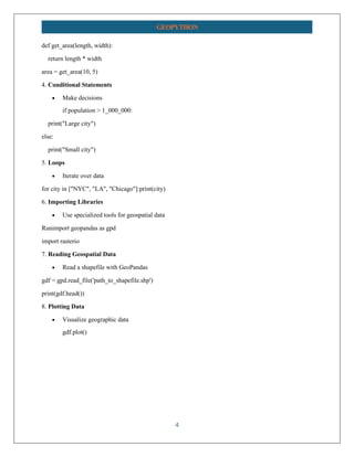 "Python Programming for Geospatial Data Science." BAKHAT ALI.pdf