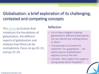 GEO_readings_globalisation_Final.pptx | Geography | Science