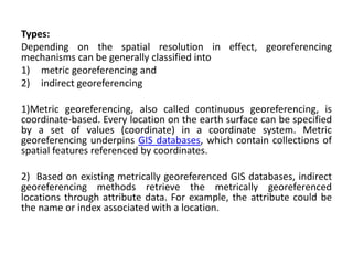 Geo . Referencing | PPTX
