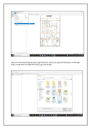 PROCESS OF GEOREFERENCING IN QGIS | DOCX