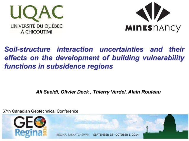 Soil-structure interaction uncertainties and their effects on the ...