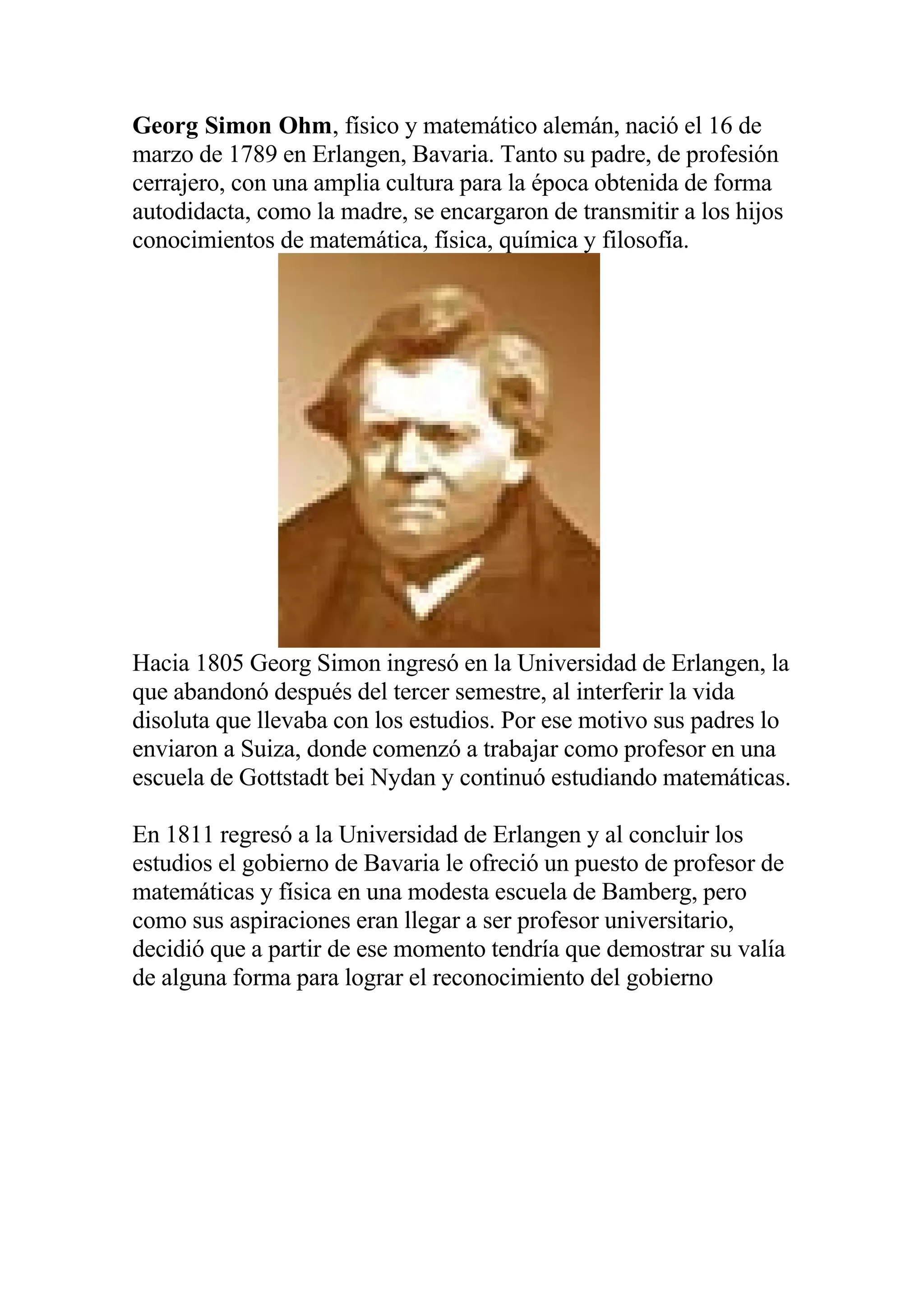 Georg Simon Ohm | DOC