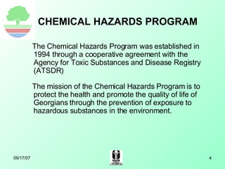 Georga Public health Morgellons powerpoint presentation | PPT