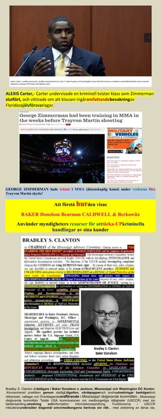 George zimmerman's re enactment (swedish) | PDF