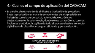 INSTALACIONES POR MANUFACTURA CAM PARTES MECANICA Y ELECTRICA.pptx