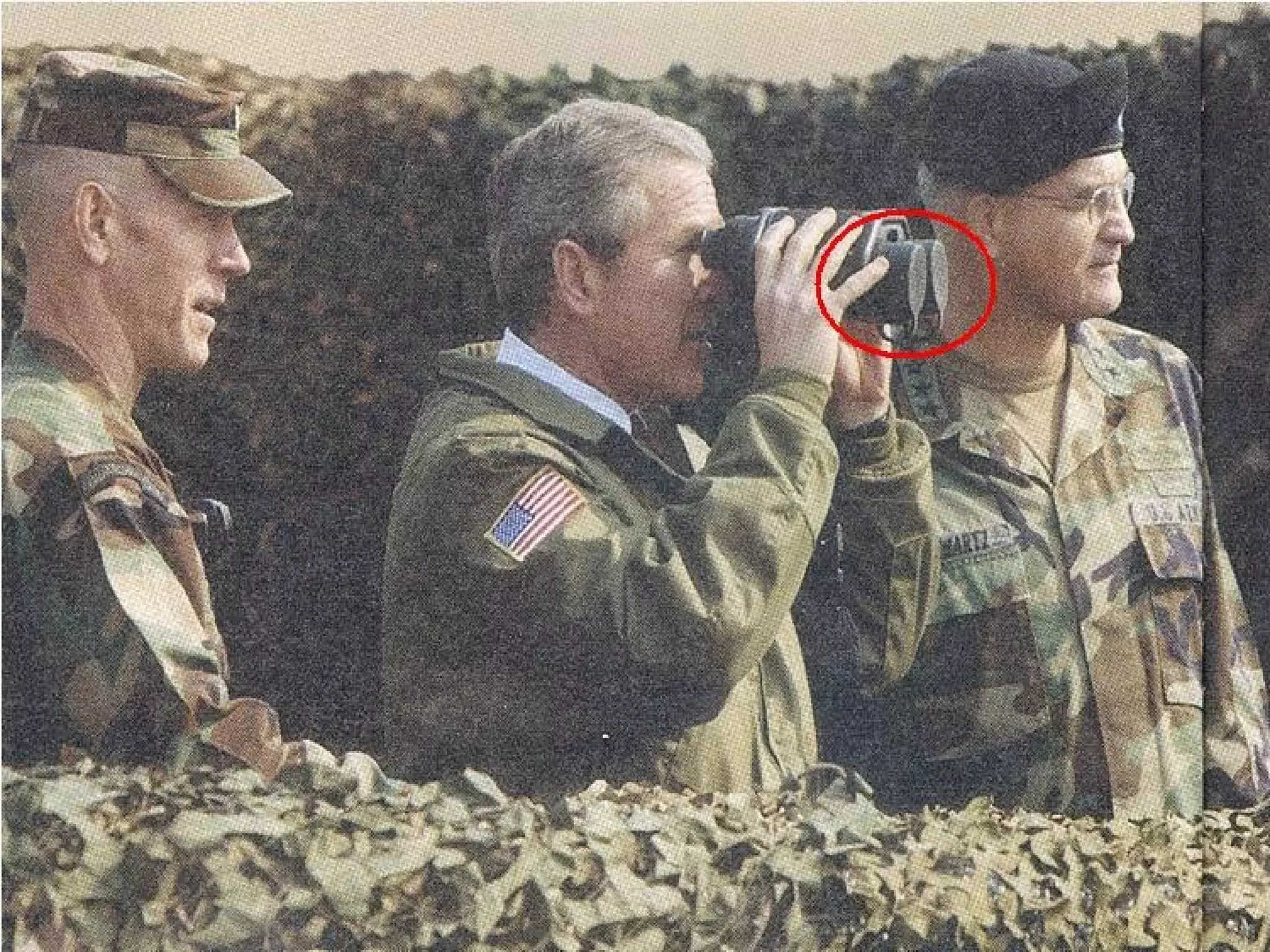 George Bush And The Parachute | PPS
