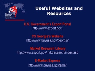 US Commercial Services Overview | PPT