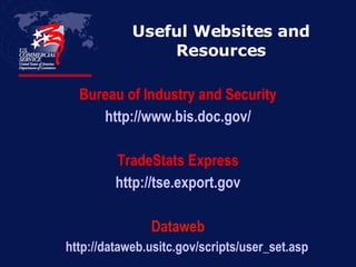 US Commercial Services Overview | PPT