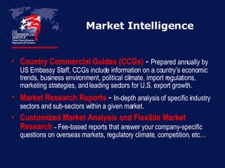 US Commercial Services Overview | PPT