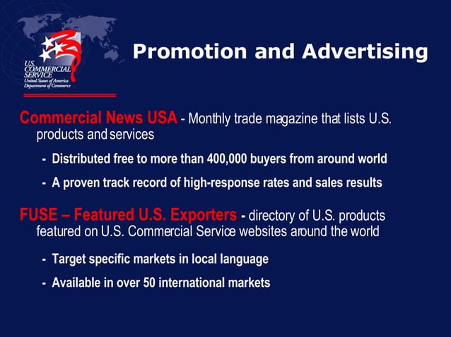 US Commercial Services Overview | PPT