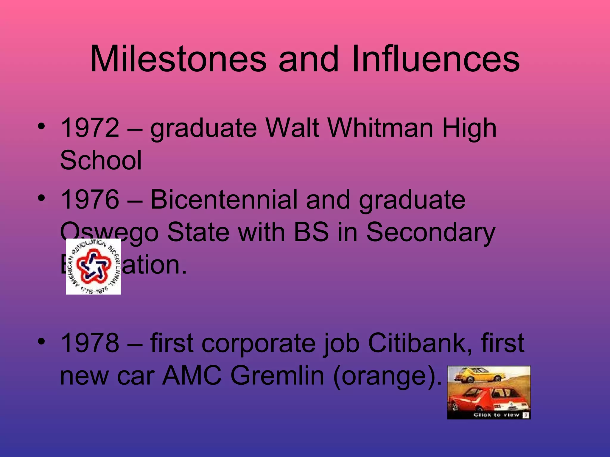 George Hartman Brief Bio | PPT