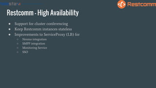Restcomm past and future | PPT