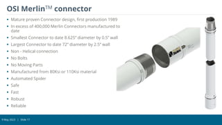 ADVANCED & ENERGY-EFFICIENT MINERAL UPLIFT/ MINERAL VERTICAL TRANSPORT ...
